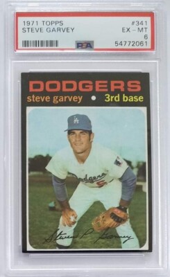 Steve Garvey 1971 Topps RC PSA 6 Rookie Card Centered Beauty #341 | eBay