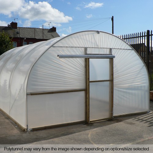 14FT Wide Poly Tunnels Domestic Polytunnel Polythene Plastic Cover ...
