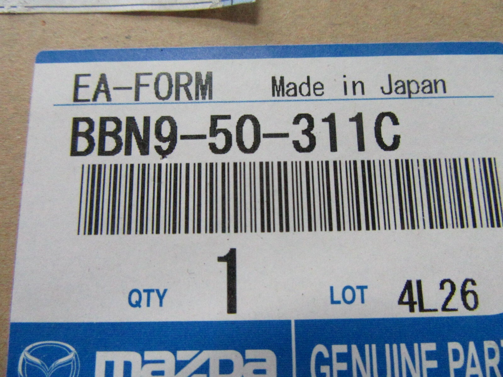 Mazda OEM 10-13 3 Bumper-bumper Foam Impact Absorber BBN950311C for ...
