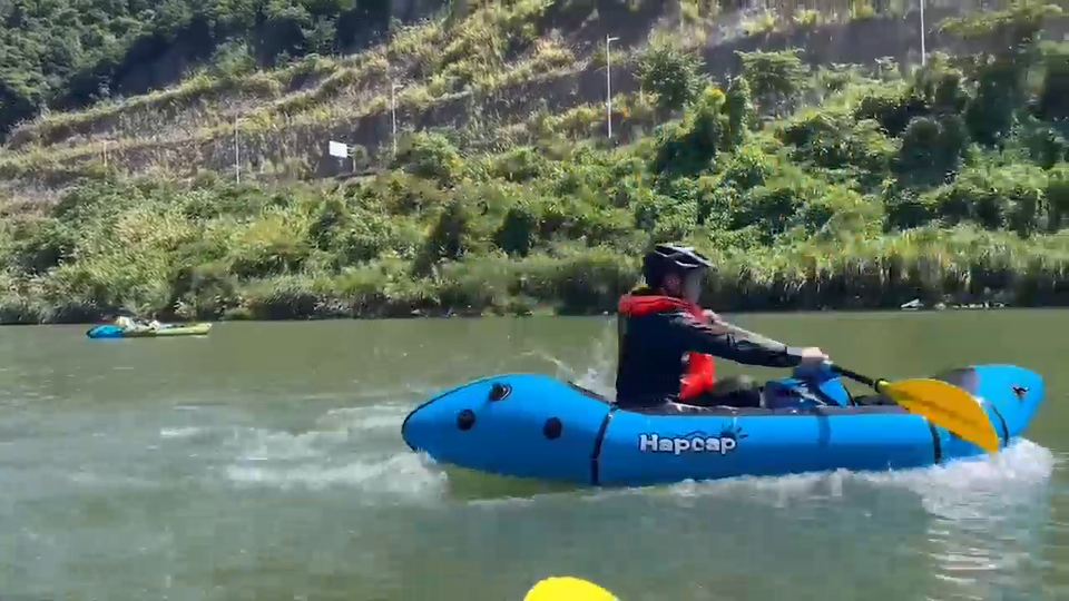 Hapcap TPU Inflatable Kayak,Packraft with Paddle for Hiking, Fishing ...