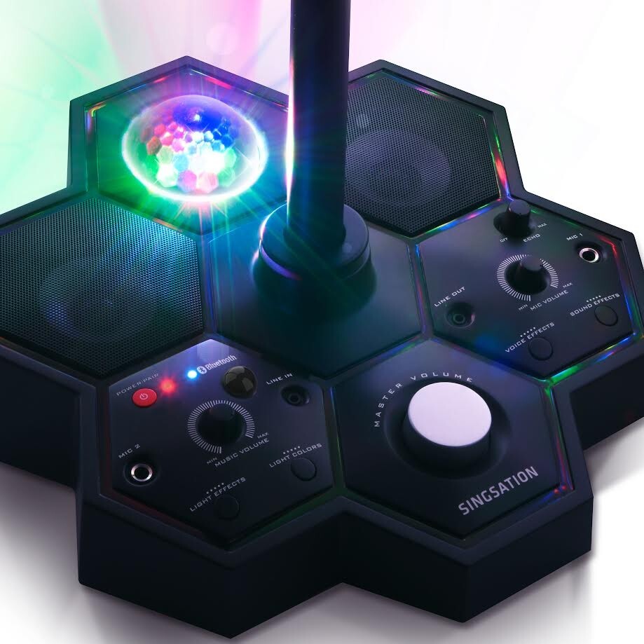 Singsation Performer Platinum Karaoke System with 2 Microphones, Remote ...