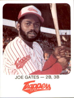 1981 Edmonton Trappers Red Rooster 16 Joe Gates Gary Indiana IN NM ...