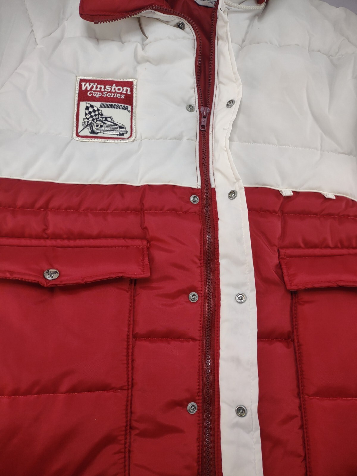 Vintage Swingster 90s Winston Cup Series Puffer Jacke… - Gem