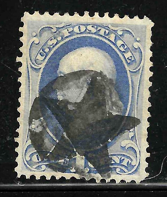 Sc #206 etc Star & Cross Fancy Cancels Study 1 Cent Franklin 1871-83 US ...