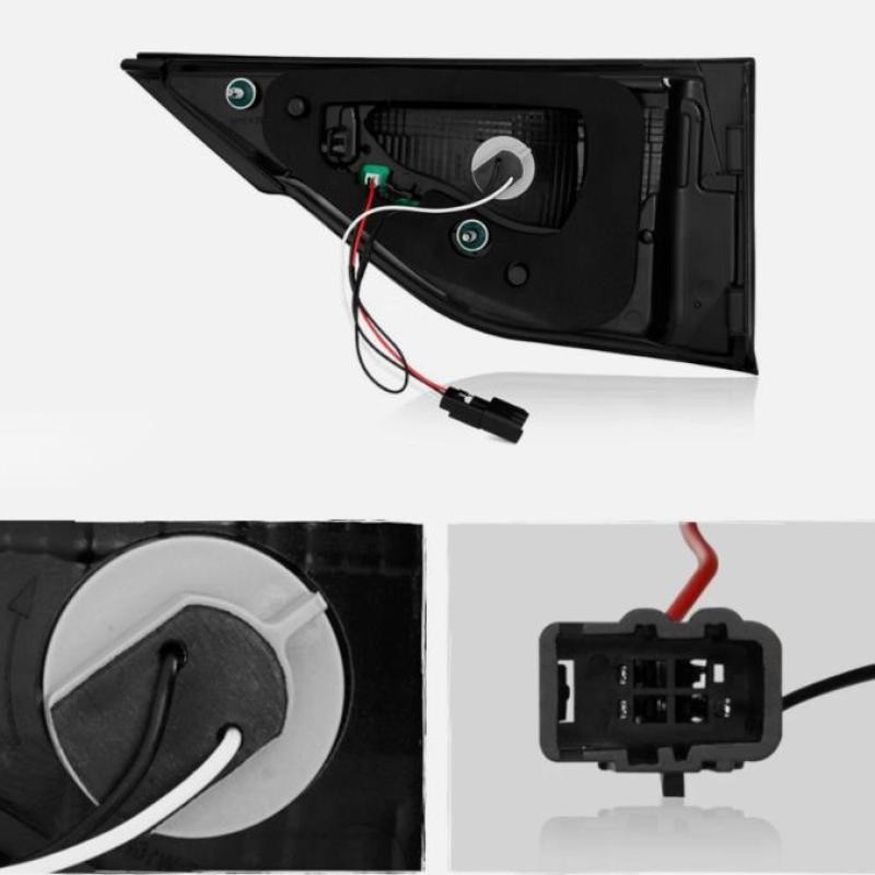 1pair Upgrade W/Redline LED Tail Light For 2018-2021 Chevy Traverse ...