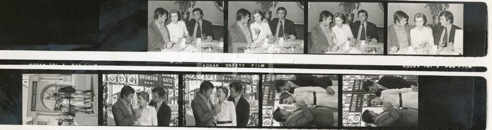 '74 Angela Lansbury & Brothers F Diernhammer Original Contact Sheet ...