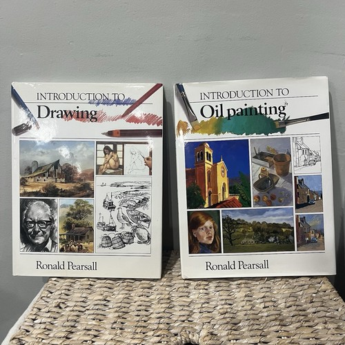 Vintage Set INTRODUCTION TO OIL PAINTING & Drawing Books Ronald ...