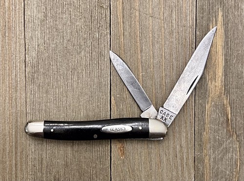 Case 22087 Smooth Black Medium Jack Knife 1940-1964 Manufactured | eBay