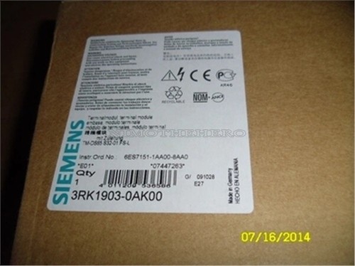 New 1Pcs Siemens 3RK1903-0AK00 Plc Module hn | eBay Australia