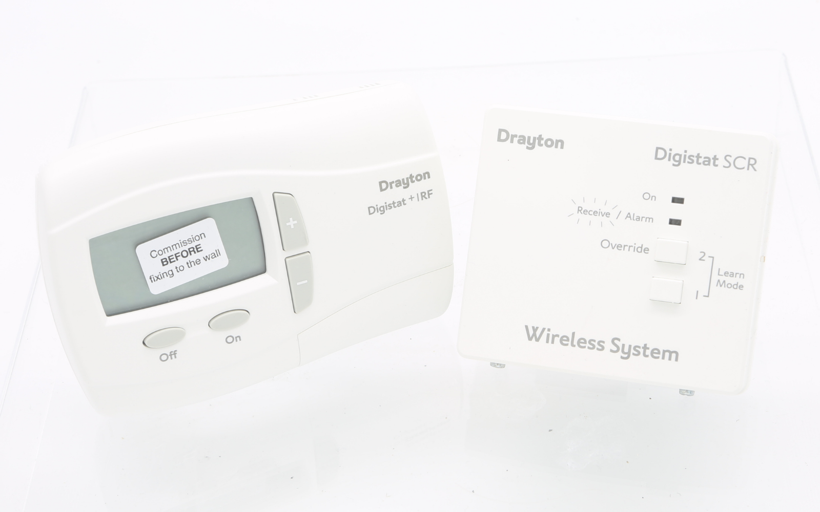 DRAYTON DIGISTAT RF710 +1RF PLUS WIRELESS ROOM THERMOSTAT - BRAND NEW ...