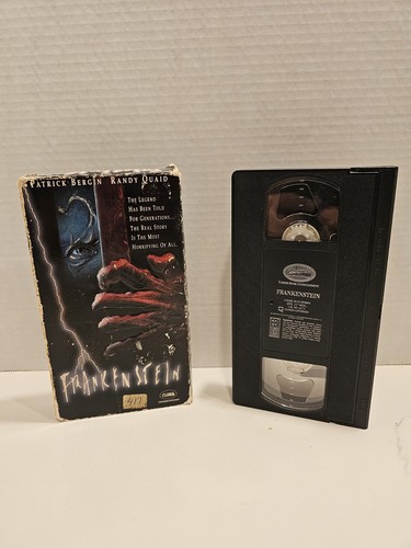 Frankenstein 90s TV Movie Horror VHS 1992 Patrick Bergin Randy Quaid ...