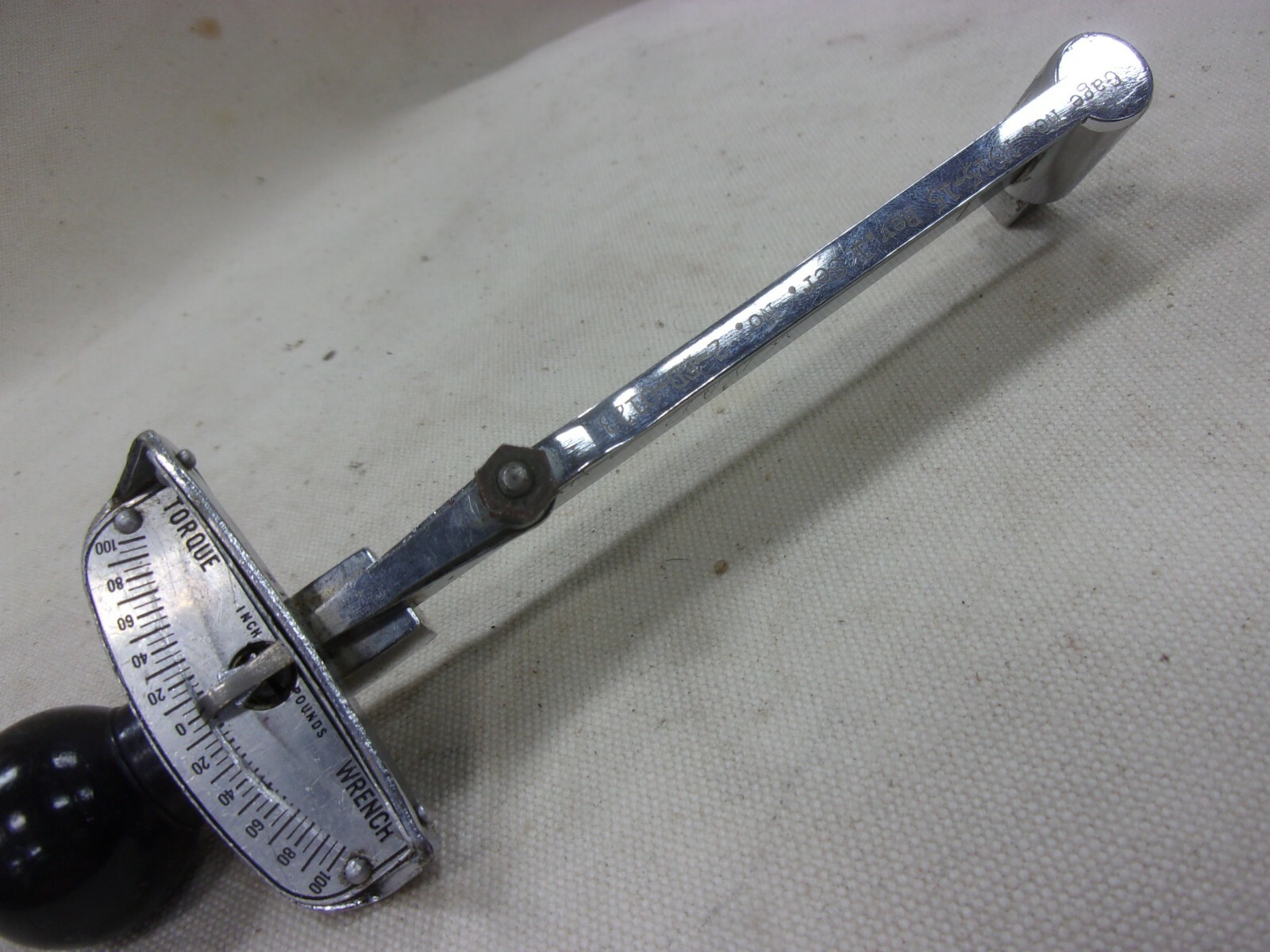 M374 81mm Mortar Torque Wrench Assembly Tool S-100-1 0-100 In Lbs M915 ...