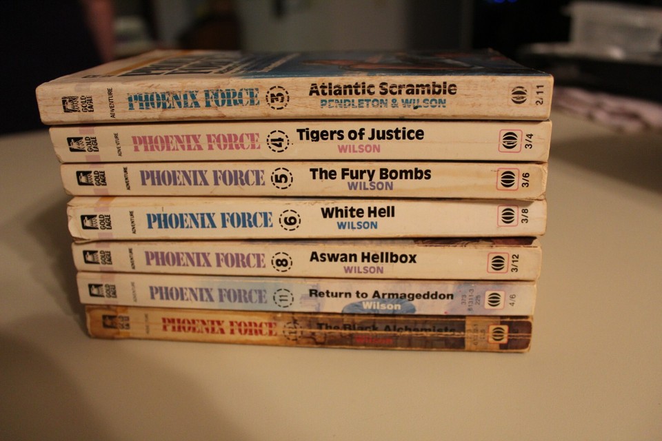 The Executioner's 2 Teams, Phoenix Force and Able Team Book Lot - 18 ...