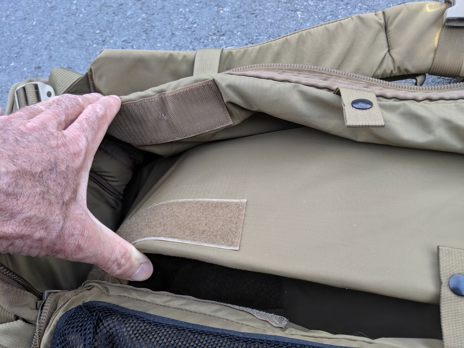 USMC Force Protector Gear Deployer 65 USGI Deployment Bag on Wheels ...