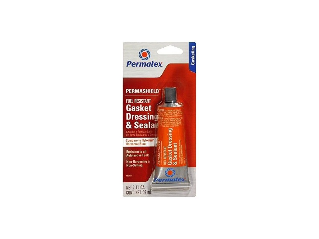 Permatex 85420 Fuel Resistant Gasket Dressing Flange Sealant 2 oz Tube ...