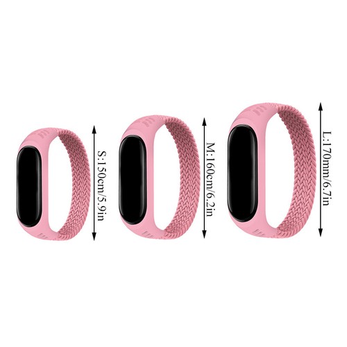 Elastic Braid Loop Band Watch Watch Band Uhrengürtel Für Xiaomi Mi 6/5 ...