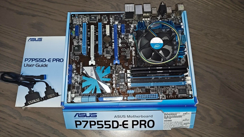 ASUS P7P55D-E PRO Motherboard + INTEL I5 760 PROCESSOR + 16GB DDR3 | eBay
