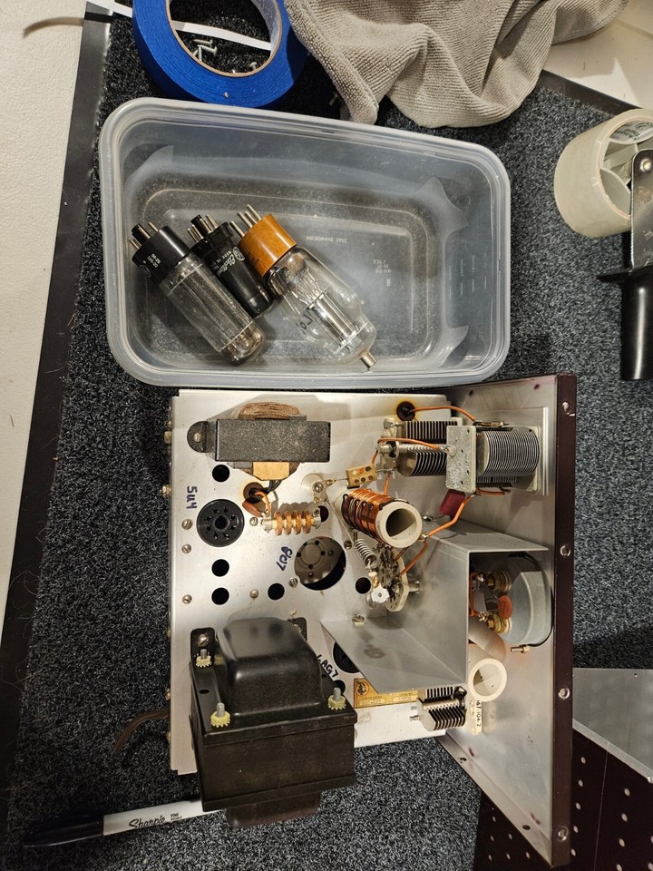 Vintage Johnson Viking Adventurer HAM Radio Transmitter | eBay