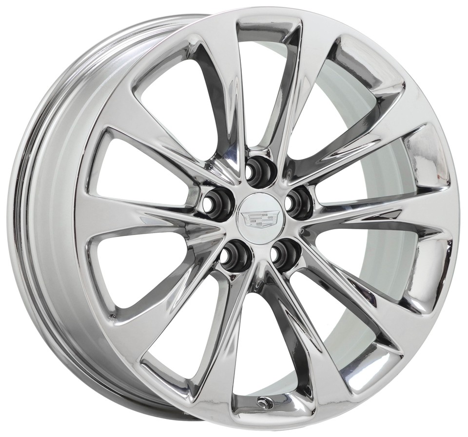 20" Cadillac CT6 Bright Chrome wheels rims Factory OEM 4866 EXCHANGE | eBay