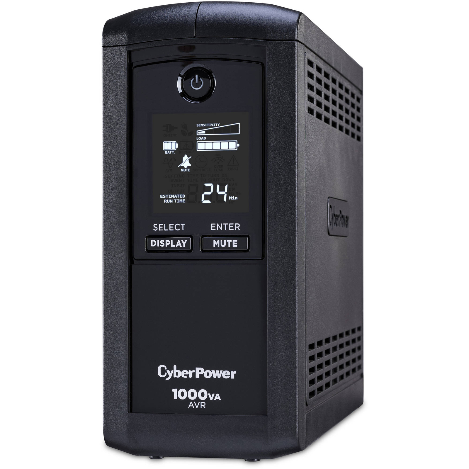 CyberPower CP1000AVRLCD-R 1000VA/600W UPS - New Battery Certified ...