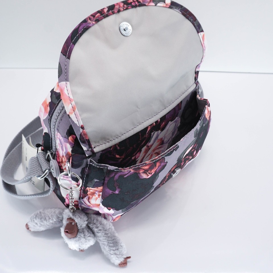 Kipling Stelma Crossbody Small Bag Purse KI0601 Polyester Kissing ...