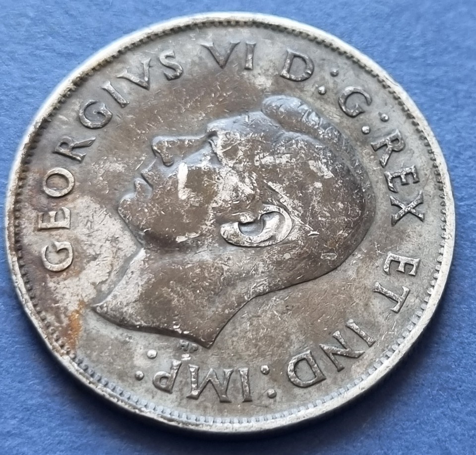 MONETA COIN MONNAIE CANADA 50 CENT 1941 KING GEORGIVS VI° RE GIORGIO ...