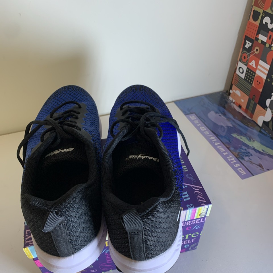 KR Strikeforce Men's Aviator Black/Blue Bowling Shoes US Size 11.5 | eBay