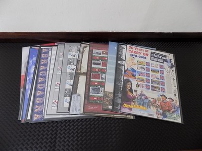 GB COLLECTION SMILERS SHEET U/M MINT STAMPS 18 ROYAL MAIL SMILER SHEETS ...