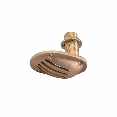 Perko Intake Strainer w/Machined Slots #1" Pipe/2-1/2" Hull Bronze ...