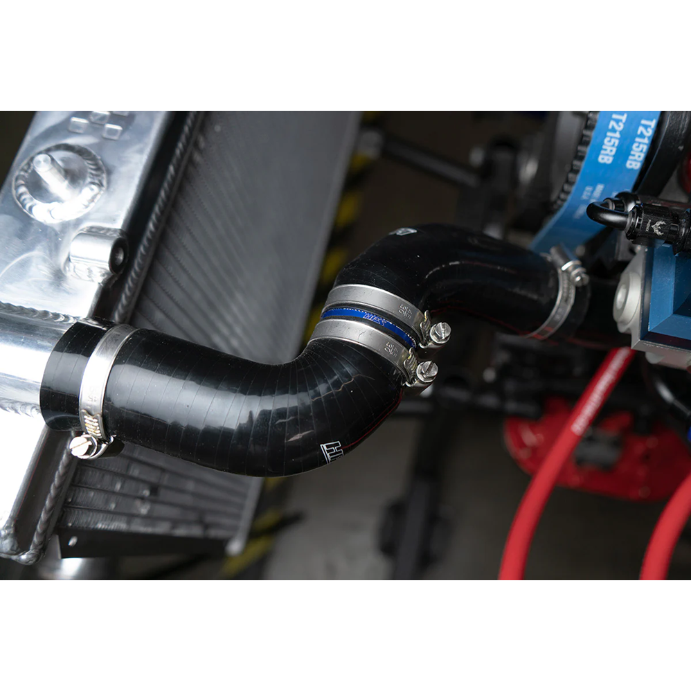 HPS 1-1/8" Size, 2" Long Silver Billet 6061 Aluminum Joiner Hose Union ...