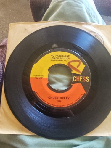 Chuck Berry No Particular Place to Go You Two 45 Rock Record Chess 1898 ...