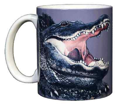 Mega Gator 11 oz. Coffee Mug or Tea Cup Alligator | eBay