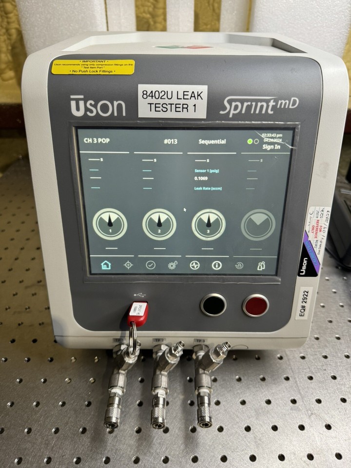 Uson Leak Tester / Uson Sprint MD | eBay