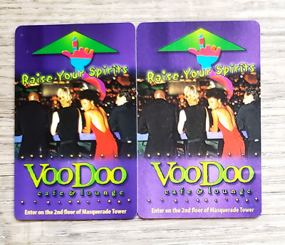 Las Vegas RIO VooDoo Lounge Casino Room Key - Lot of 2 | eBay