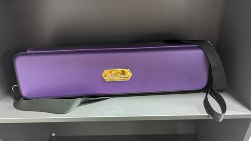 Quiver The Bolt Card Case - Purple "leather" & shoulder sling and ...