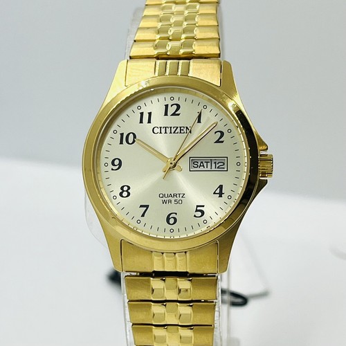 Citizen Women's Quartz Gold St Steel Champagne Dial 26mm Watch EQ2002 ...