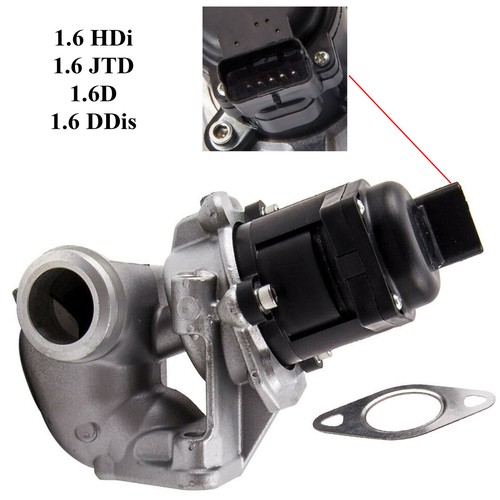 Vanne egr pour Peugeot 1007 206 207 3008 307 308 407 1.6 hdi 1618nr ...