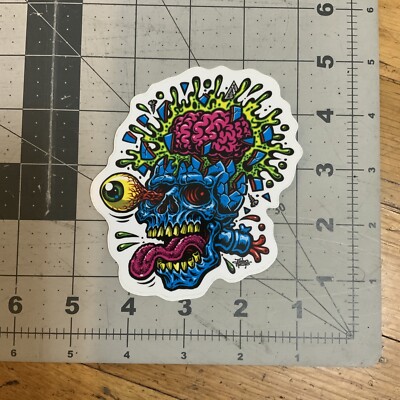 Santa Cruz Skateboarding Skateboard Decal Sticker Jimbo Phillips Surf ...