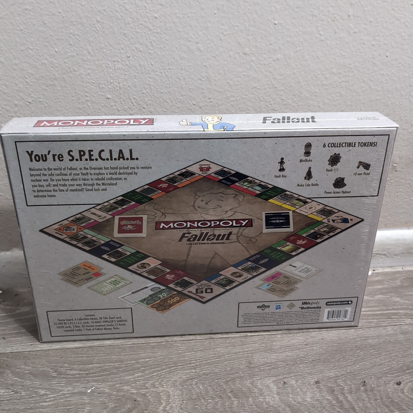 Monopoly: Fallout Collector's Edition (Brand New) Sealed 700304047809 ...