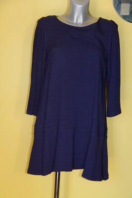 Pretty Dress Navy Blue Model Avel ba&sh Size 1 Either 38 Fr Mint | eBay