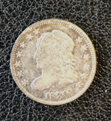 1830 Capped Bust Silver Half Dime Cents US Coin HARD COIN! | eBay