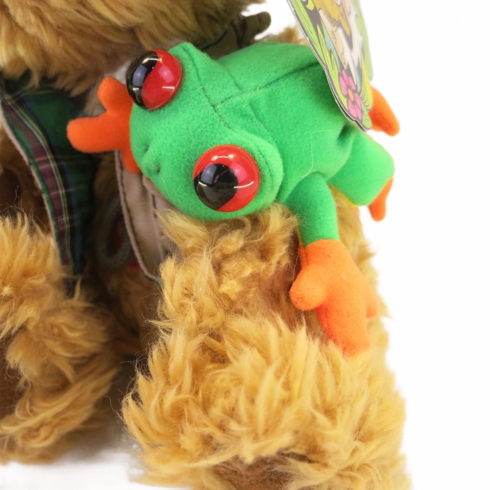Rain Forest Rudy stuffed animal Teddy Bear Plush NWT frog Ranger Scout ...