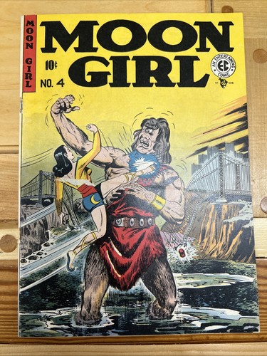 Moon Girl #4 (EC Comics 1948) VG/FN Entertaining Comics Sheldon Moldoff ...