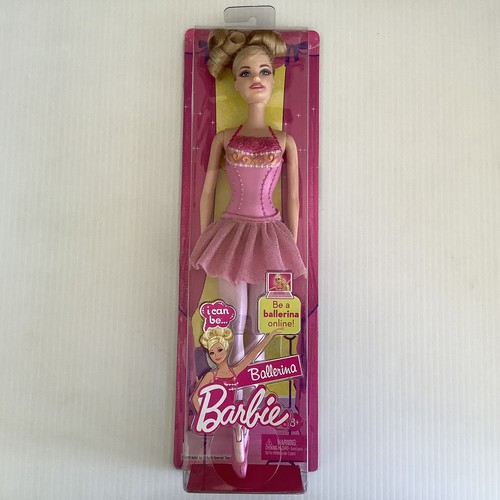 Barbie Ballerina Doll Be A Ballerina Online 2009 Mattel New in Box ...