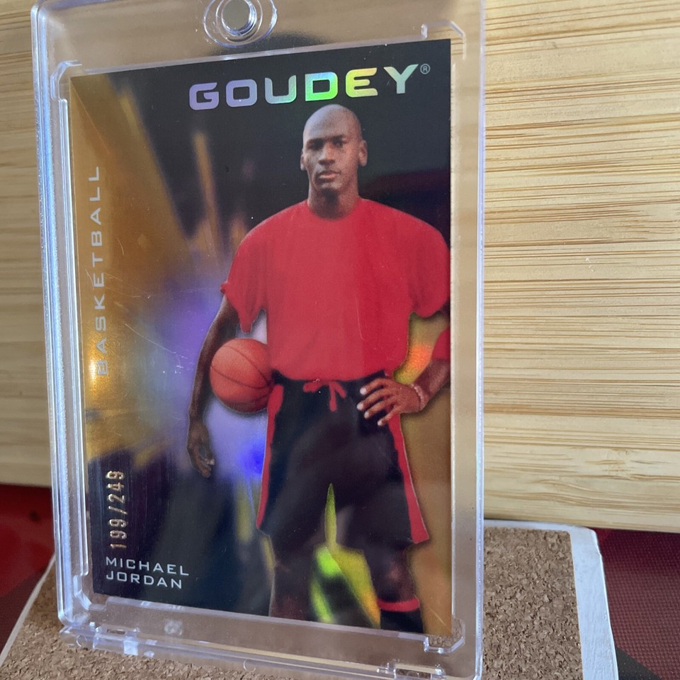 2021 Upper Deck Goodwin Champions Michael Jordan Black Gold Prizm /249 ...