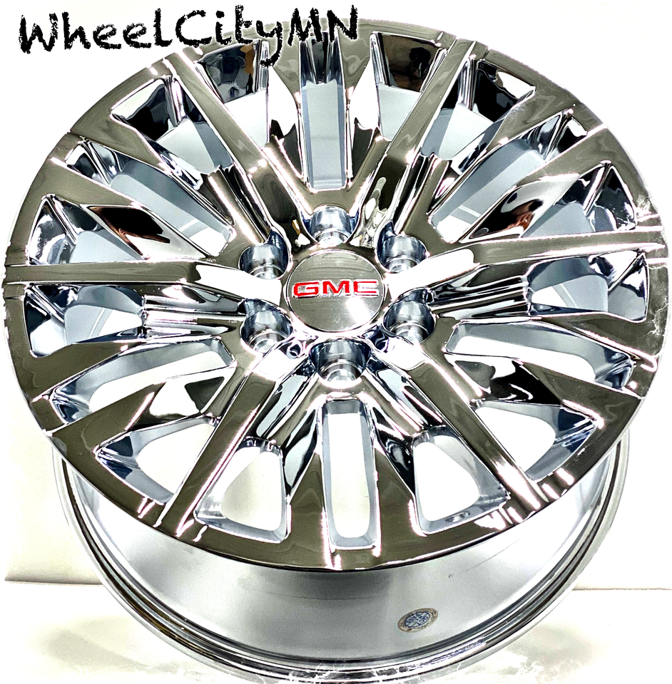 2025 GMC Canyon Denali 22" Chrome OE Replica SII 84437264 Wheels 6x5.5 ...