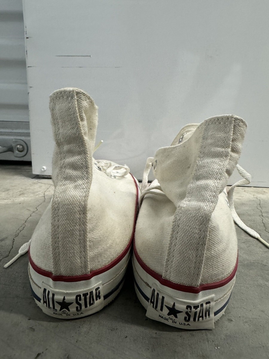 VINTAGE 1980'S CONVERSE ALL STAR High TOP SHOES Sneakers VINTAGE 1980'S CONVERSE ALL STAR High TOP SHOES Sneakers