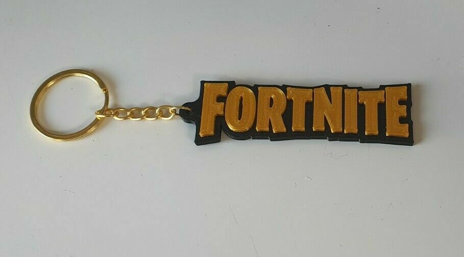 Fortnite and Roblox Keyring / Keychain / Bag Tag / Stocking filler ...