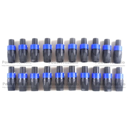 20PCS /LOT NL4FC Professional 4-core Speakon connector speaker plug For ...