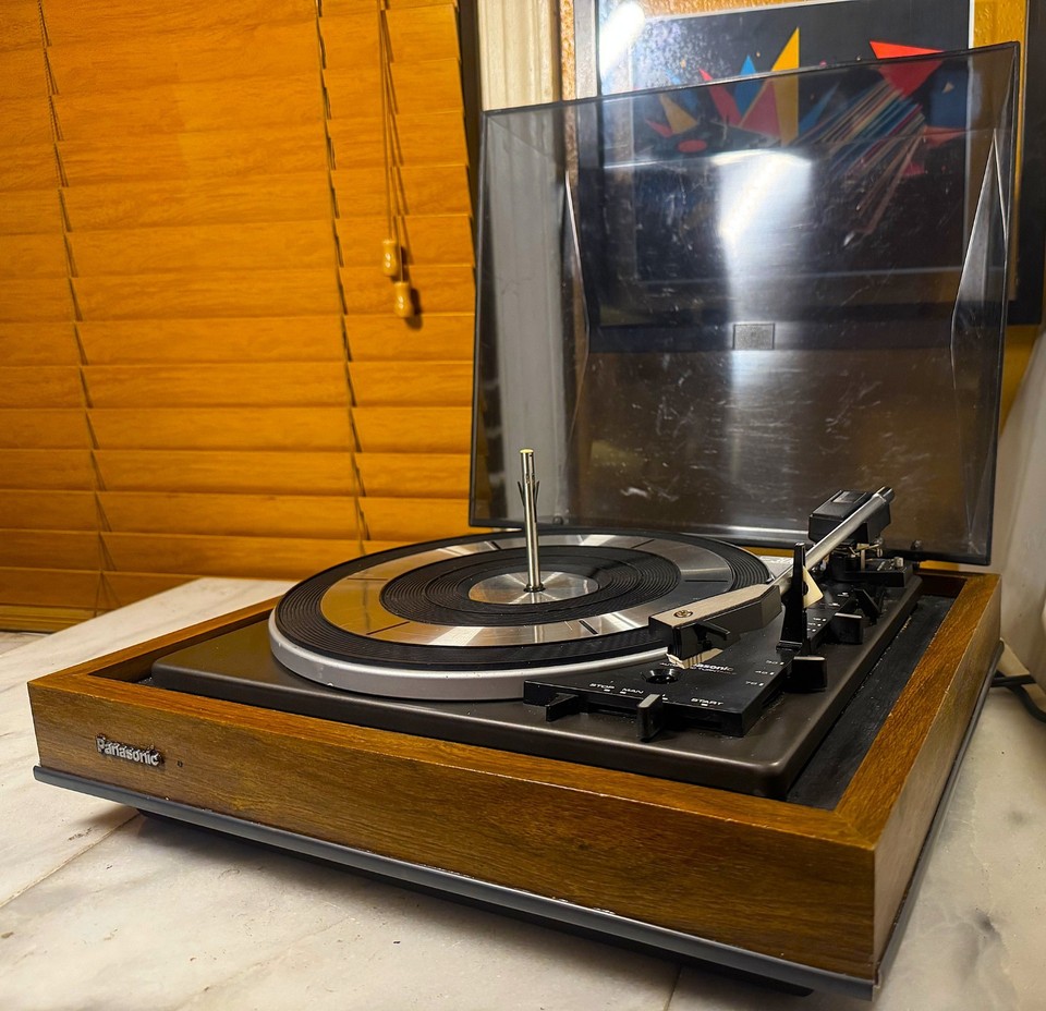 👀Video! SERVICED Panasonic Model 300 Multiplay Record Changer Stackin ...